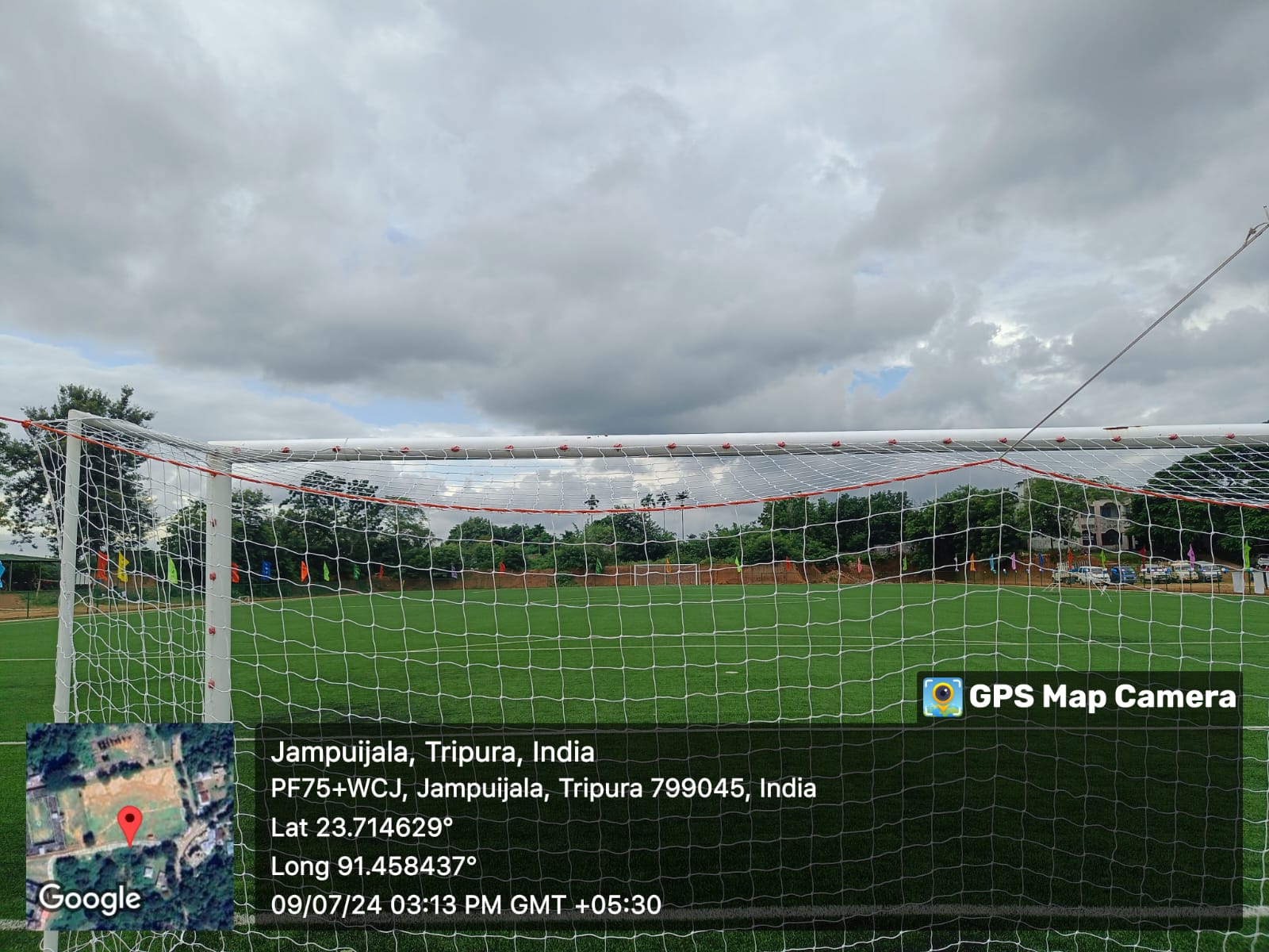 Construction of Synthetic Turf Football Ground at Sudhanya Debbarma Memorial HS School Ground ...